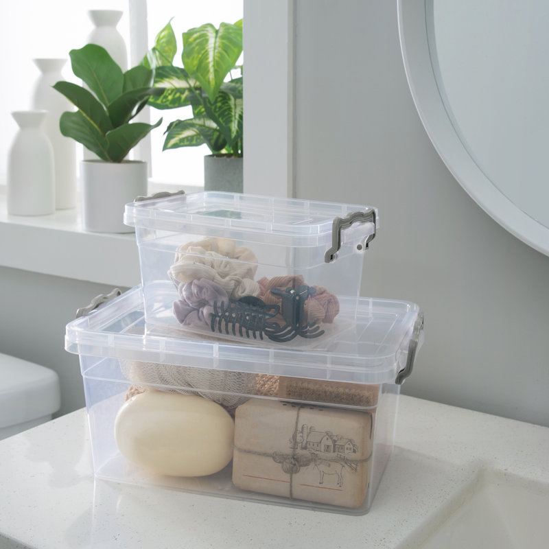 Simplify Plastic Storage Bin | Wayfair